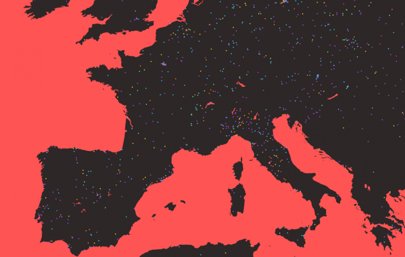 The most popular figures in the street names of European capitals ...