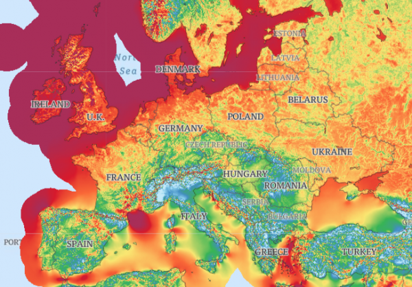 The Global Wind Atlas - European Data Journalism Network - EDJNet